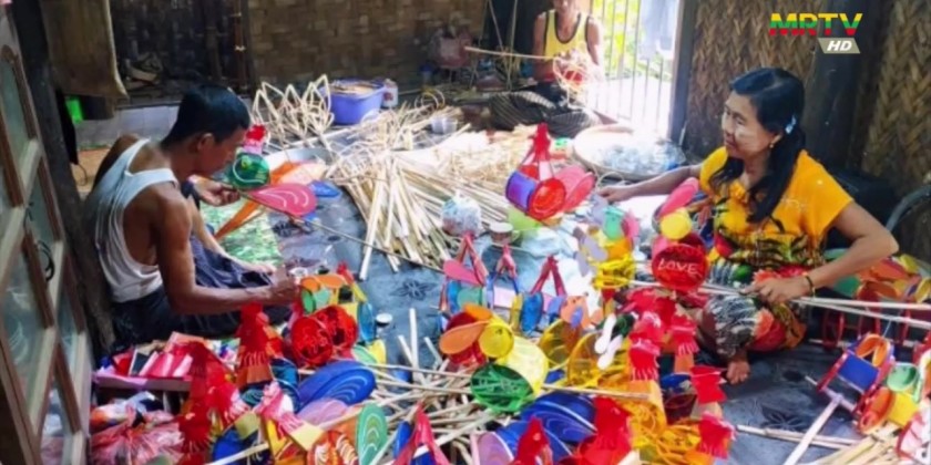 Colourful Lanterns for Thadingyut: Local Business owners make ...