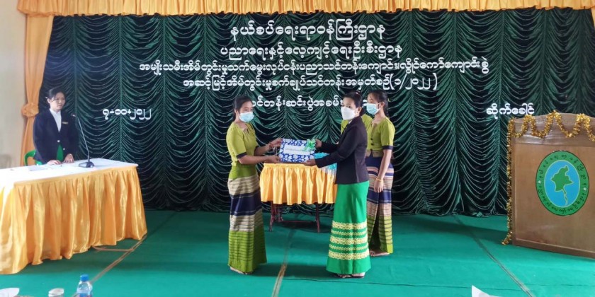 Completion of sewing training: Advance women domestic sewing training ...