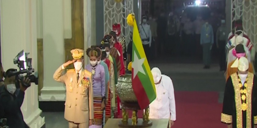 Conveyance of Union Flag: To Celebrate 75th Anniversary Of Union Day ...