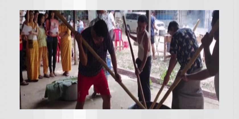 Htamane Festival: A traditional yearly event in Myanmar held in Tabodwe ...