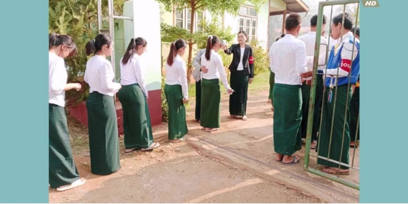 Academic Sector: Students take matriculation exam for the 2nd day ...