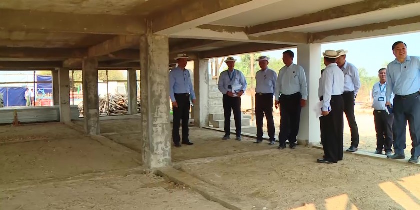 Electric Power: MOEP Union Minister tours in Nay Pyi Taw | Myanmar ...