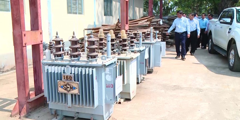 Electric Power: MOEP Union Minister tours in Nay Pyi Taw | Myanmar ...