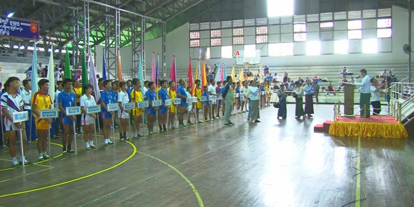 Chinlone Competition: Myanmar Traditional Chinlone Federation Chairman ...