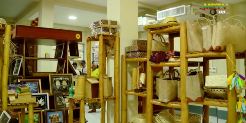 Invaluable Myanmar Artworks: Myanmar Handicraft Center showcases ...
