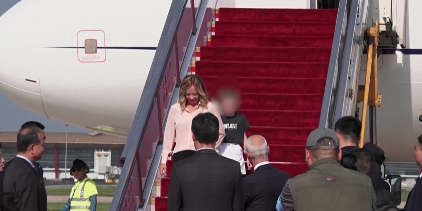 Italian PM Giorgia Meloni in China on first official visit | Myanmar ...