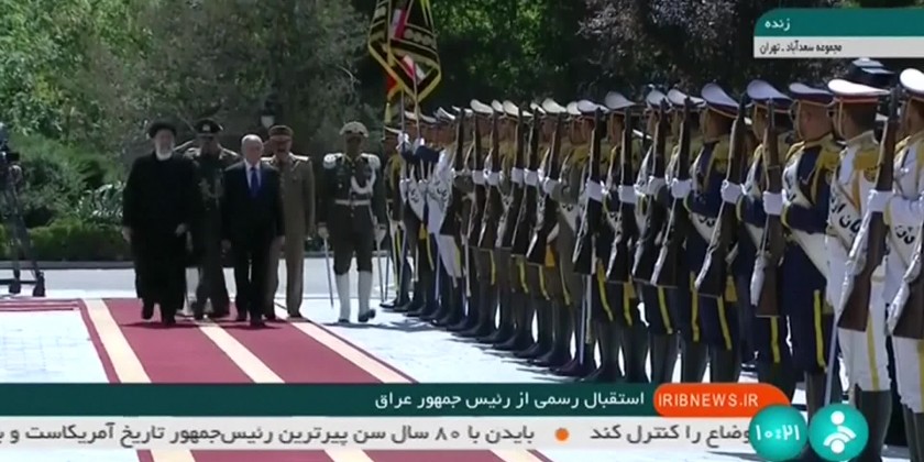 Iranian and Iraqi presidents meet in Tehran | Myanmar International TV
