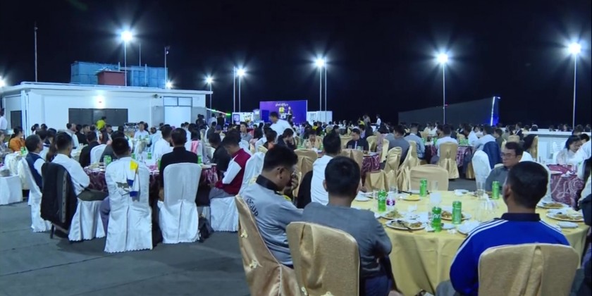 New Year's Eve Dinner : Honor ceremony and New Year's Eve dinner hosted ...