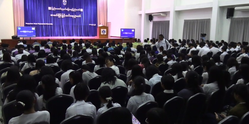 Reading Promotion Festival: Event held at Naypyitaw State Polytechnic ...