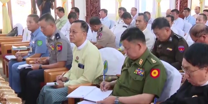 Meeting with Officials: SAC Chairman visits Taunggyi and Hopong ...