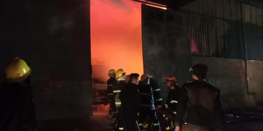 Massive Fire In Mandalay: Level-4 Fire Breaks Out In Pyigyidagun ...