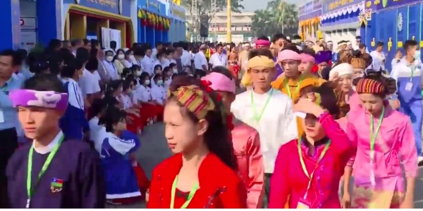 Opening ceremony: Exhibition booths and fun fair opened in Yangon ...