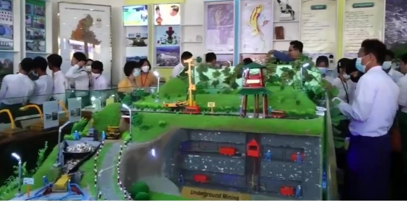 Opening ceremony: Exhibition booths and fun fair opened in Yangon ...