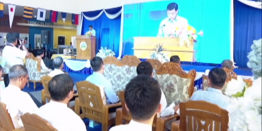 Boosting Maritime Infrastructure: Myanmar Port Authority commissions ...
