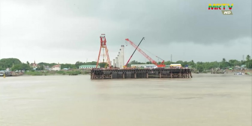 Myanmar-Korea Friendship Bridge: Dala Bridge’s construction processes ...