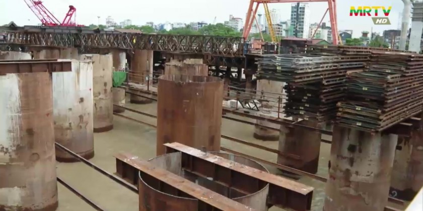 Myanmar-Korea Friendship Bridge: Dala Bridge’s construction processes ...