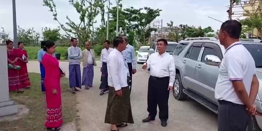 Inspection tour in Sittway: MoE Union Minister visits universities in ...