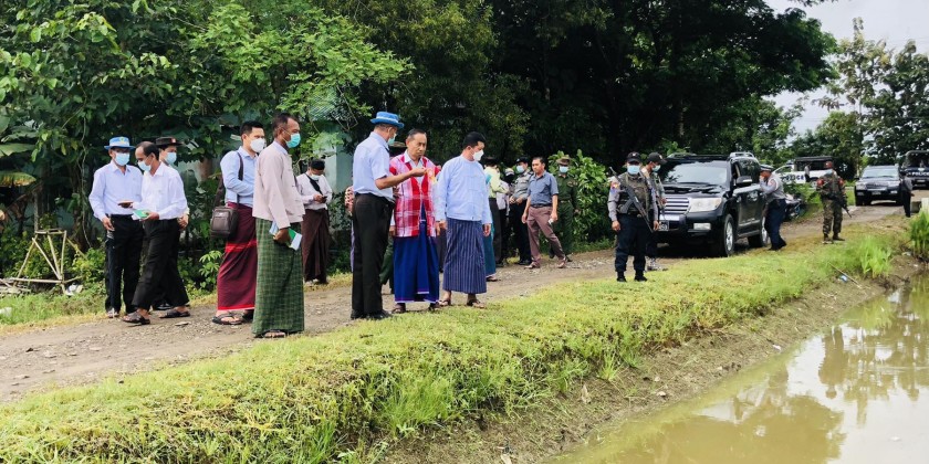 Good Agriculture Practice: SAC member inspects 100-acre model paddy ...