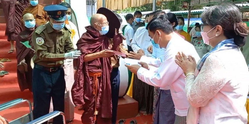 Rice Offering: Bago Region Government organizes the ceremony | Myanmar ...