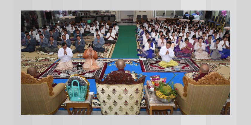 Waso Robe Offering Ceremony: MOEA UM attended and offered Waso Robe ...