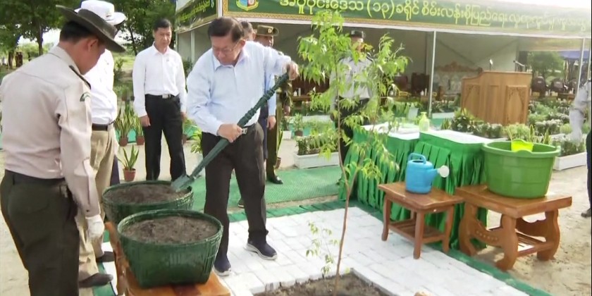 Monsoon-Season Public Movement : SAC Chairman participates in mass tree ...