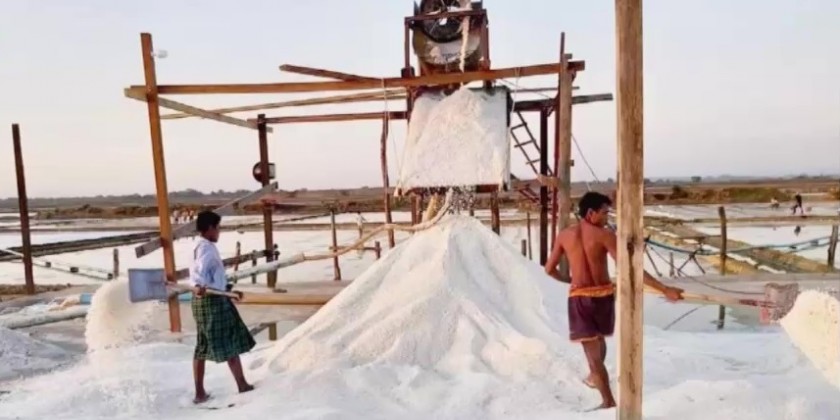 Salt Production in Rakhine: The number of salt farmers has increased to ...