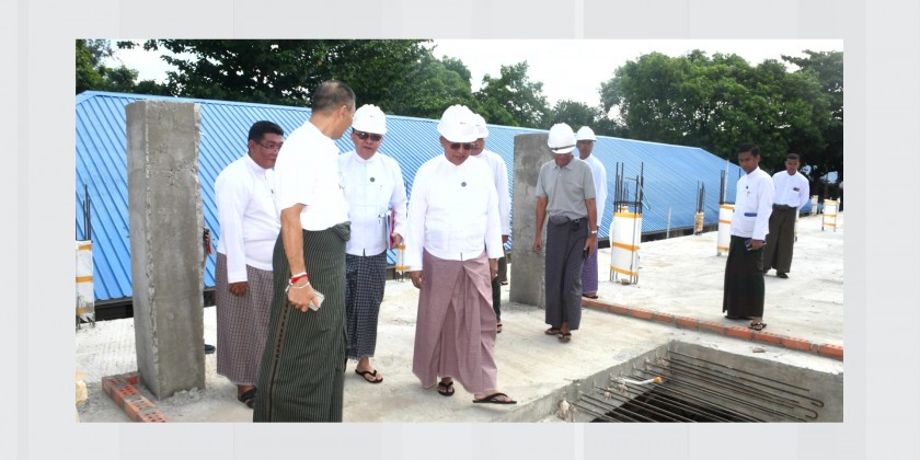 Inspection of construction works: MoRAC UM inspected construction of ...