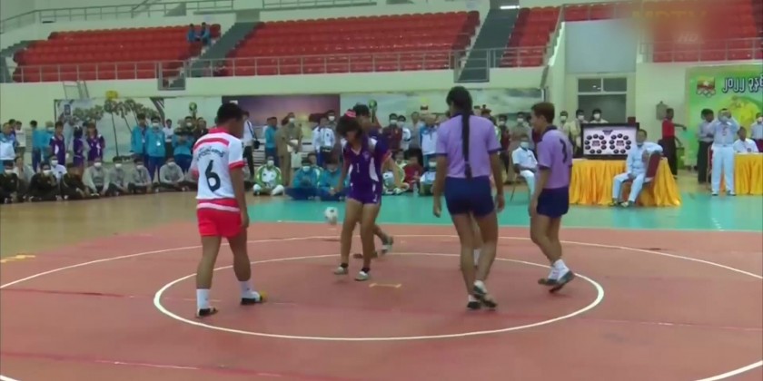 Traditional Chinlone Competition: SAC members attend opening ceremony ...