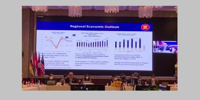 21st AEC Council Meeting: Myanmar delegation attended the meeting in ...