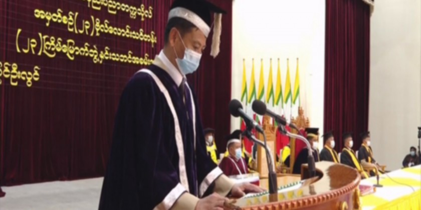 Convocation ceremony: 23rd Convocation of DSTA held | Myanmar ...