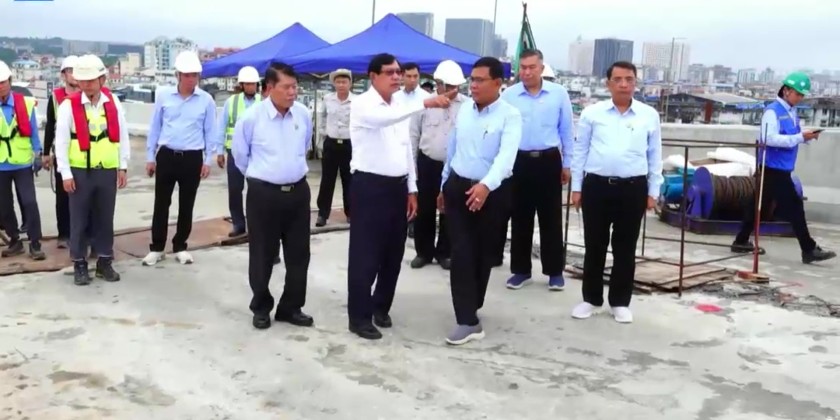 Myanmar-Korea Friendship Bridge : Progress of Dala Bridge construction ...