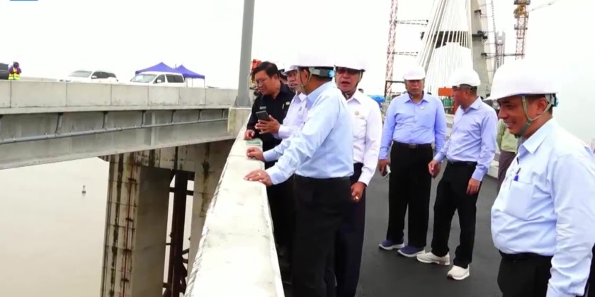 Myanmar-Korea Friendship Bridge : Progress of Dala Bridge construction ...