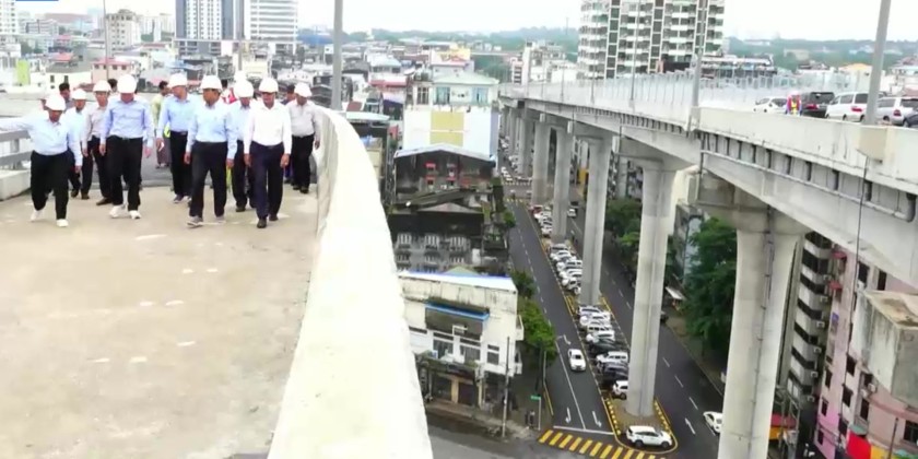 Myanmar-Korea Friendship Bridge : Progress of Dala Bridge construction ...
