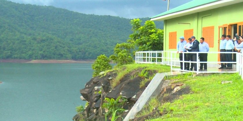 Renovation Works : Repairs on Paung Laung Dam Spillway nearly complete ...