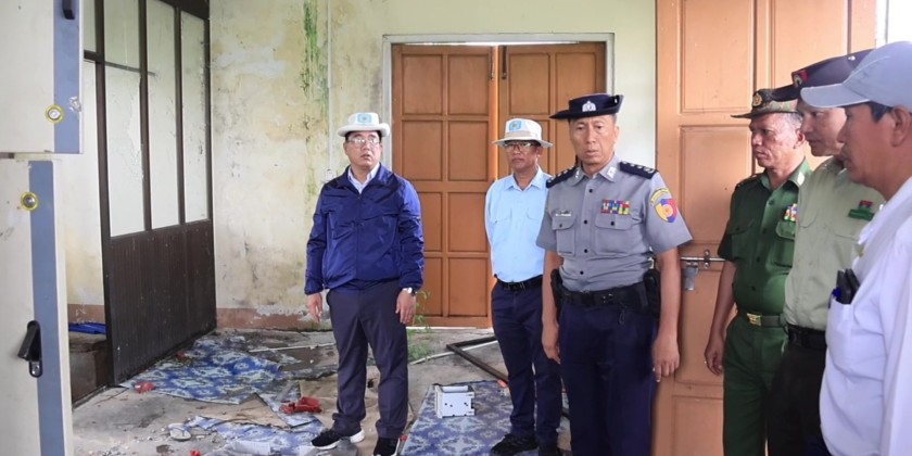 Inspection Tour : Road repairs and development projects in Loikaw Area ...