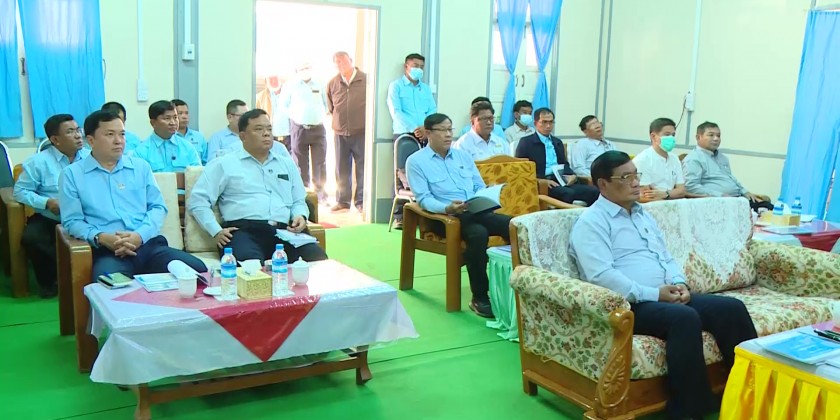 Power Supply: Inspection of Middle Paung Laung Hydropower Plant ...