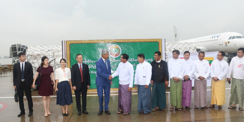Humanitarian aid: Provisions by Chinese Government arrived in Myanmar ...