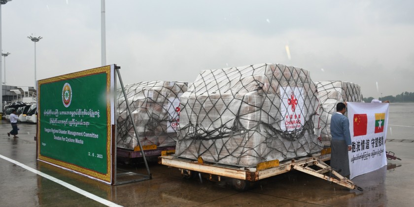 Humanitarian aid: Provisions by Chinese Government arrived in Myanmar ...
