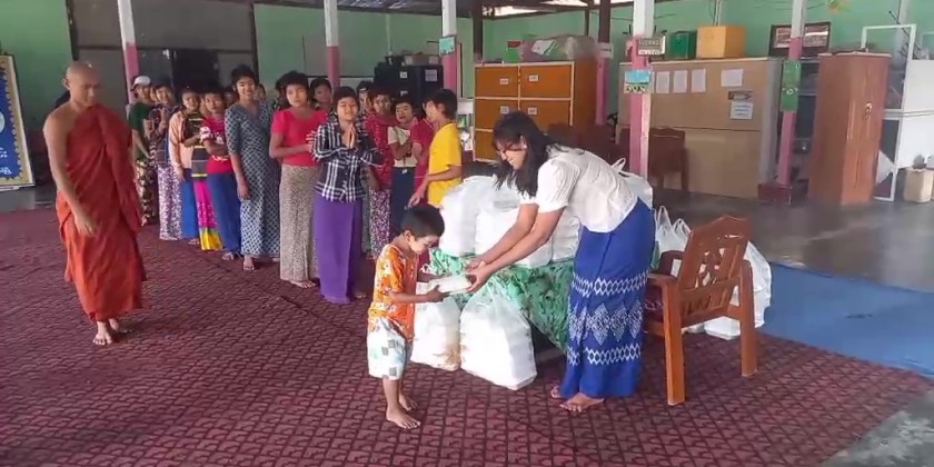 Charity Feast Donation: Biryani Donation in Nay Pyi Taw continues ...