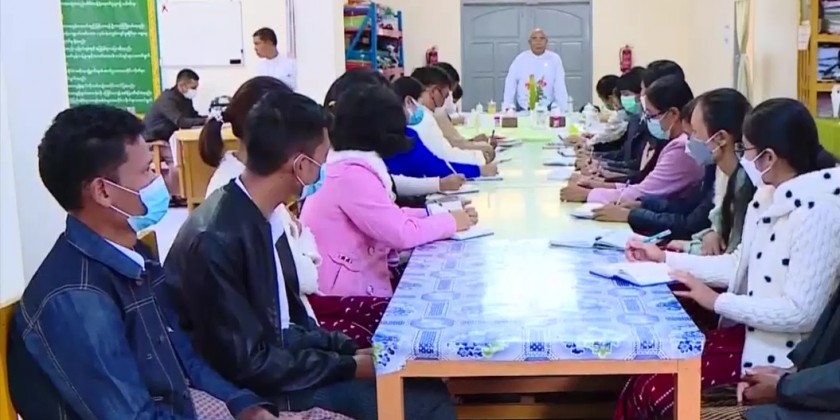 Auditing Meeting: Union Auditor-General met staff in Mandalay, Pyin Oo ...