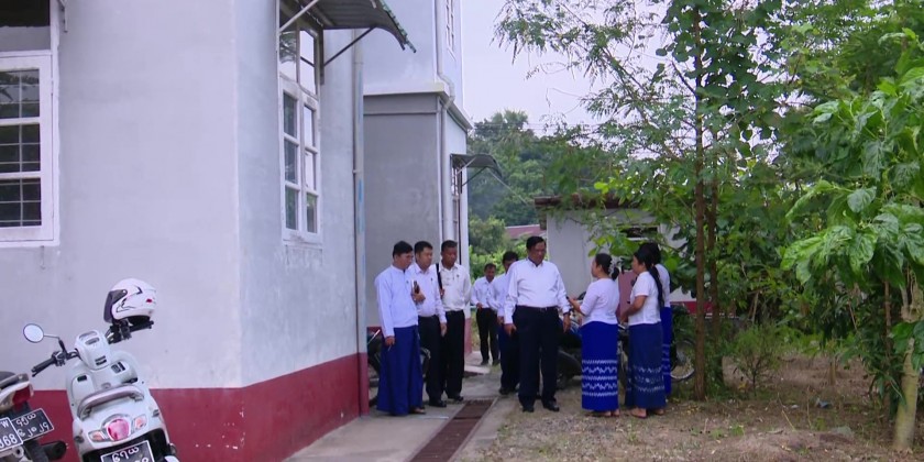 Inspection tour: MoI Union minister inspected DISI of Taungoo | Myanmar ...