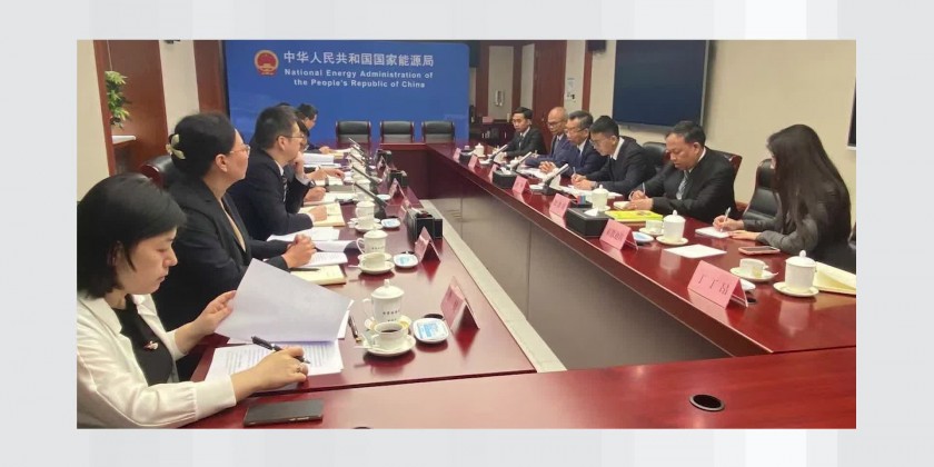 Myanmar Delegation: Delegation led by MoE UM met with Chair of CNPC ...