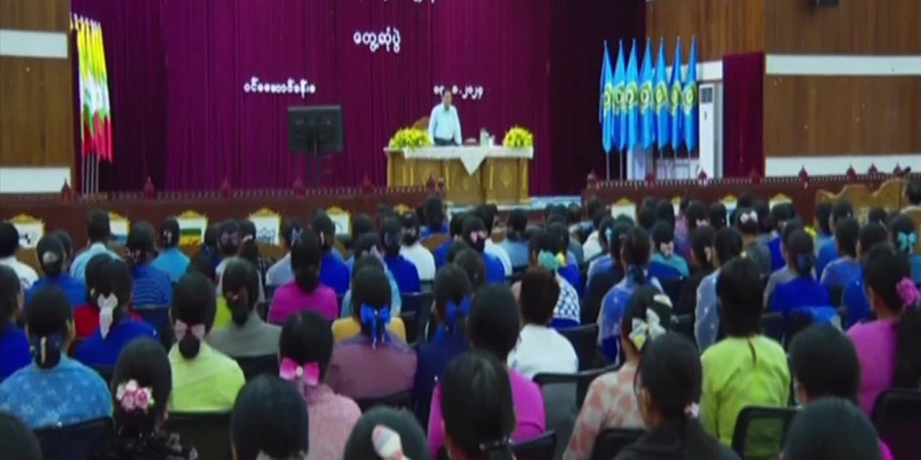 Academic Visit: SAC Chairman visits universities in Yangon | Myanmar ...