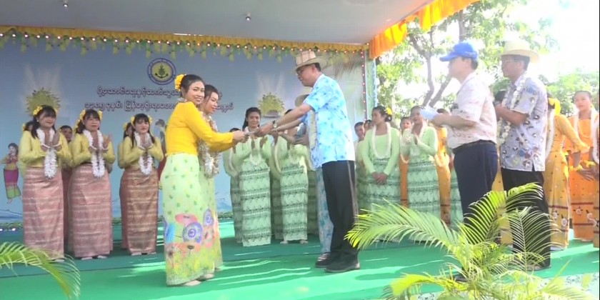 MOTC Thingyan: Opening ceremony with traditional dance | Myanmar ...