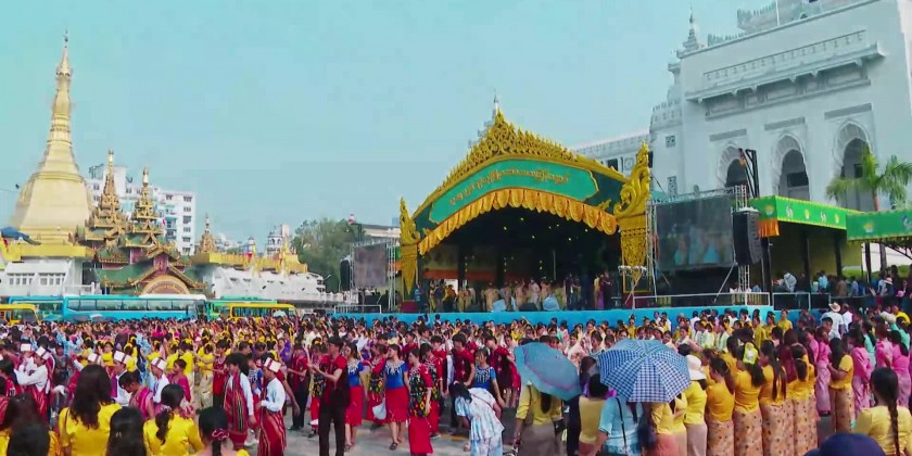 Yangon Thingyan: Celebrations at Mayor’s Pandal and Walking Thingyan ...