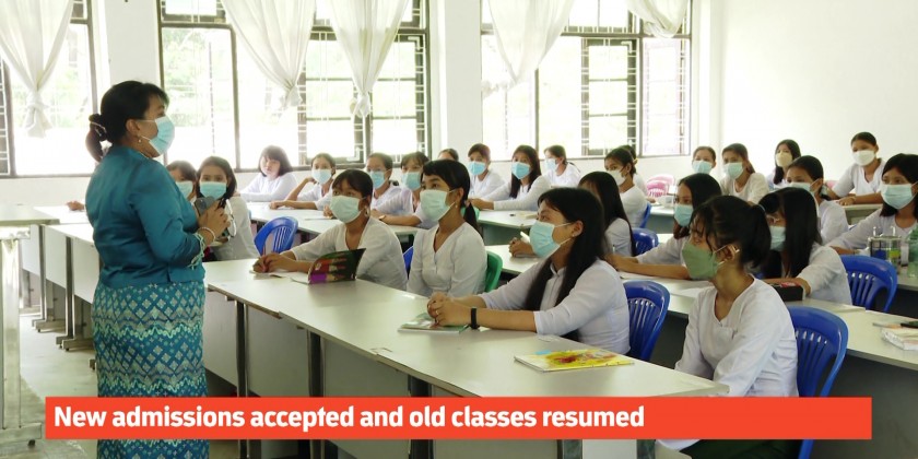 Yangon University of Education reopens: New admissions accepted and old ...