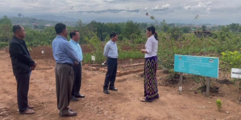 Agriculture Development: Agriculture Research Farm in c inspected ...