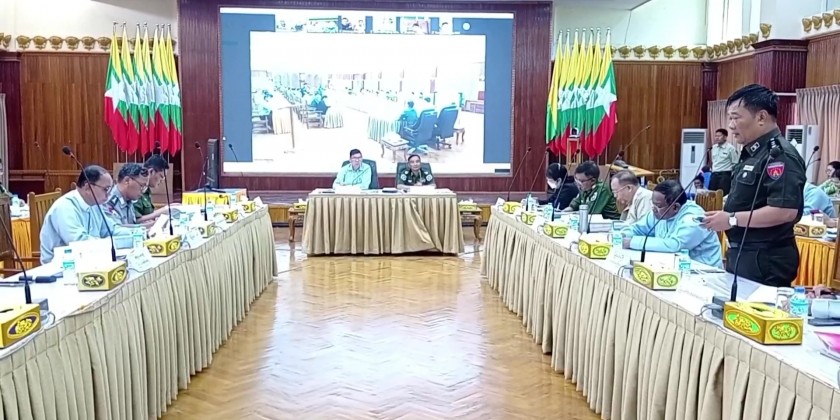 Efforts for emergency response: Rakhine State CM administered moving ...