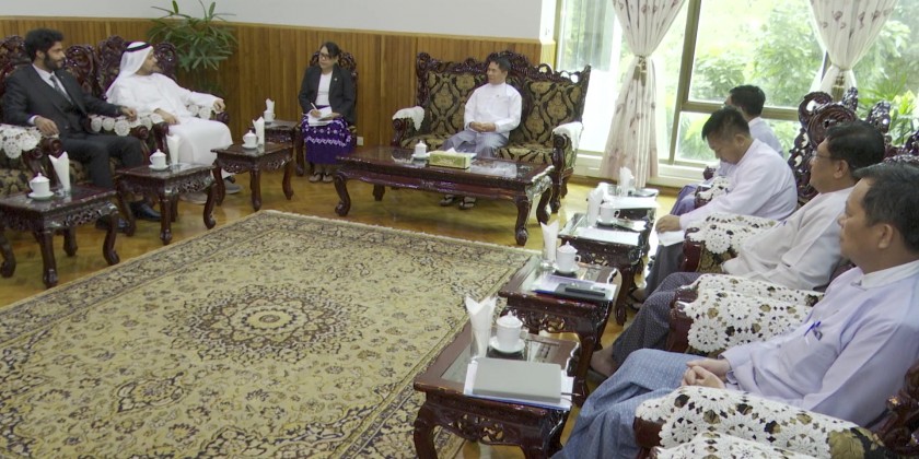 Receiving Diplomats: MOALI Union Minister meets with the Ambassadors ...