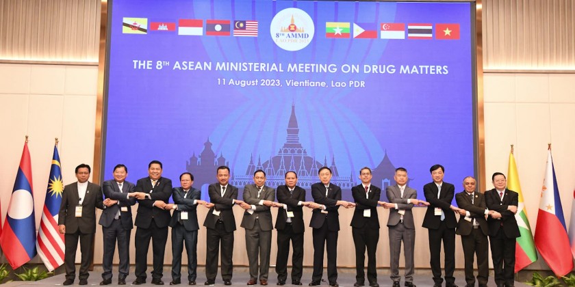 Myanmar Delegation in the 8th ADMM: Regional drug control and bilateral ...